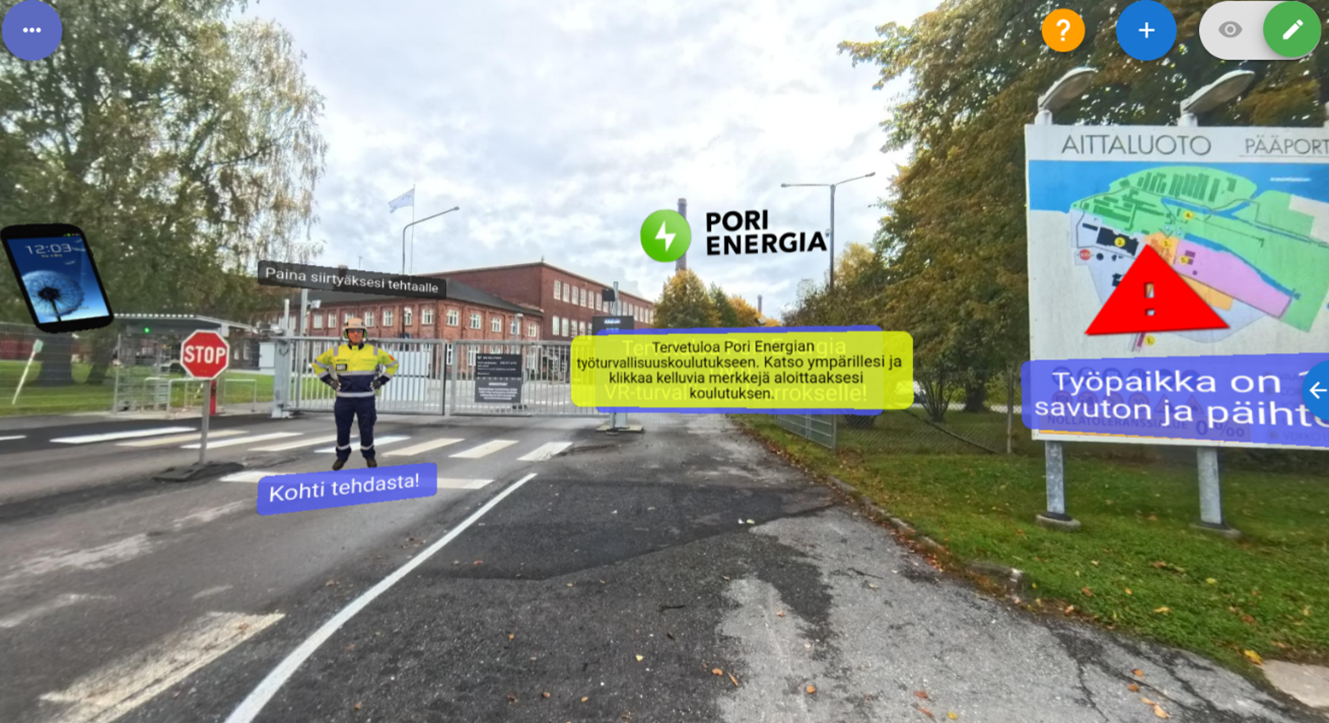 VR Safety Training Comes to Life at Pori Energia - RoboAI